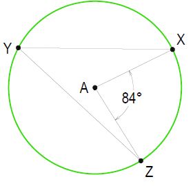 Naming & Finding Measures of Inscribed Angles of a Circle Practice ...