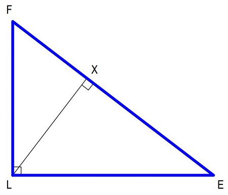 Solving the Geometric Mean with Right Triangles Practice | Geometry ...