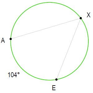 Naming & Finding Measures of Inscribed Angles of a Circle Practice ...