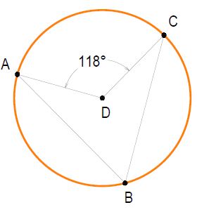 Naming & Finding Measures of Inscribed Angles of a Circle Practice ...