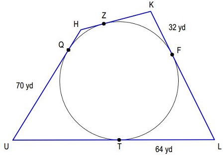Finding the Perimeter of Polygons with an Inscribed Circle Practice ...