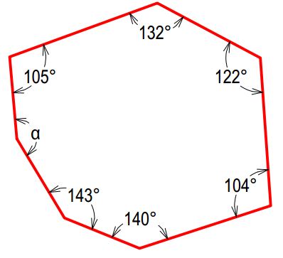 Finding a Missing Interior Angle Measure in a Convex Polygon Practice ...