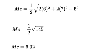 Median of a Triangle | Definition, Theorem & Formula - Lesson | Study.com
