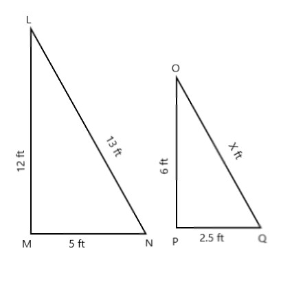Identifying Similar Right Triangles Practice | Geometry Practice ...