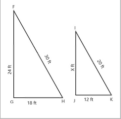 Identifying Similar Right Triangles Practice | Geometry Practice ...