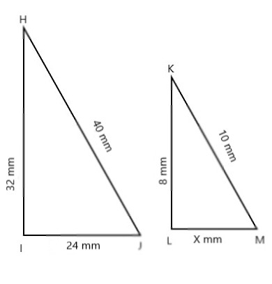 Identifying Similar Right Triangles Practice | Geometry Practice ...