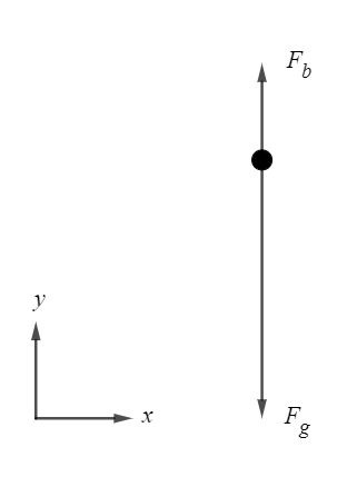 Drawing a Free Body Diagram for a Fully Submerged Object Based on its ...