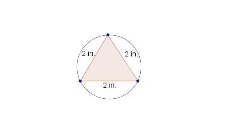 Constructing a Circle Circumscribed About a Triangle Practice ...