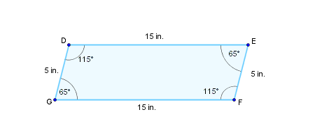 Solving Conditions for Parallelograms Practice | Geometry Practice ...