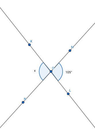 Finding Angle Measures Given Two Intersecting Lines Practice | Geometry ...