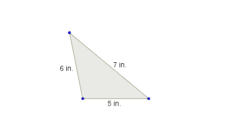 Inscribing a Circle in a Triangle Practice | Geometry Practice Problems ...