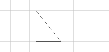 Finding the Area of a Right Triangle on a Grid Practice | Geometry ...