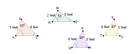 Classifying Congruent Triangles Practice | Geometry Practice Problems ...