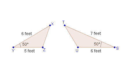 Identifying and Naming Similar Triangles Practice | Geometry Practice ...
