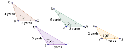 Classifying Congruent Triangles Practice | Geometry Practice Problems ...