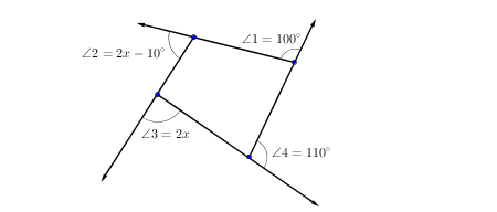 Finding the Measures of Exterior Angles of a Convex Polygon with ...
