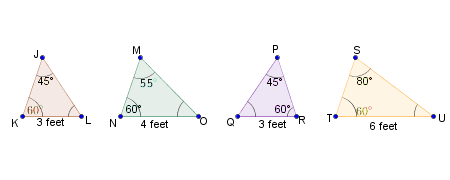 Classifying Congruent Triangles Practice | Geometry Practice Problems ...