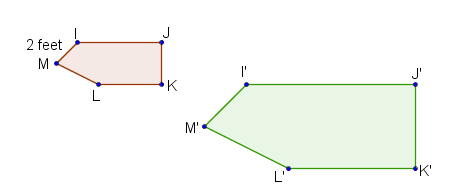 Identifying Similar Polygons Practice | Algebra Practice Problems ...