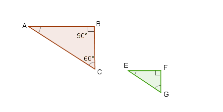 Finding the Measure of an Angle of a Triangle Given 2 Angles of a ...