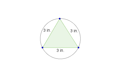 Constructing a Circle Circumscribed About a Triangle Practice ...