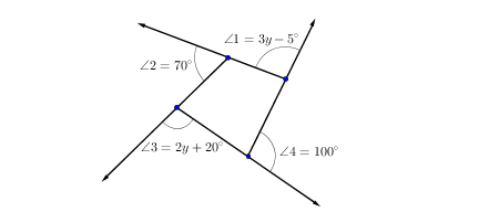 Finding the Measures of Exterior Angles of a Convex Polygon with ...