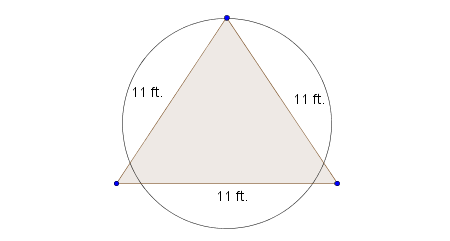 Inscribing a Circle in a Triangle Practice | Geometry Practice Problems ...
