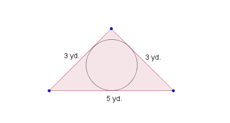 Inscribing a Circle in a Triangle Practice | Geometry Practice Problems ...