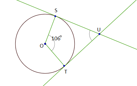 How to Find the Inscribed Angle or Circumscribed Angle Given the ...
