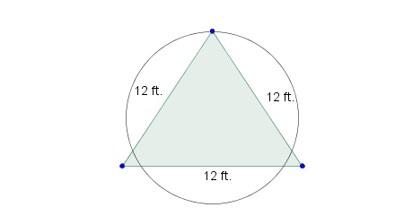 Inscribing a Circle in a Triangle Practice | Geometry Practice Problems ...
