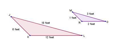Identifying and Naming Similar Triangles Practice | Geometry Practice ...