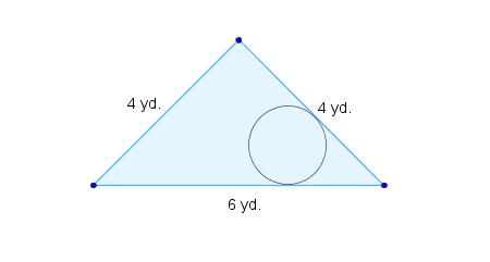 Inscribing a Circle in a Triangle Practice | Geometry Practice Problems ...