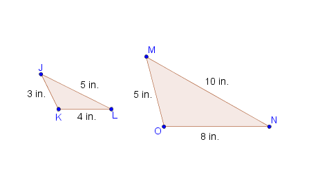 Identifying and Naming Similar Triangles Practice | Geometry Practice ...