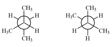 What are the two most stable conformations of 2-methylbutane? | Study.com