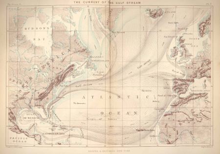 What direction does the Gulf Stream flow? | Study.com