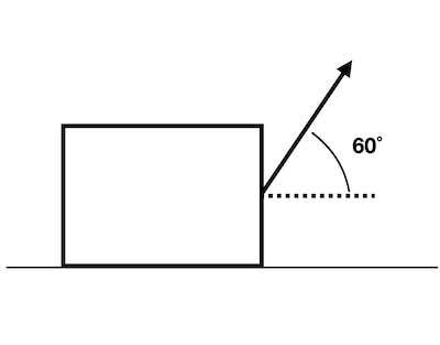 Writing a Vector to Represent a Force Pushing Or Pulling an Object ...
