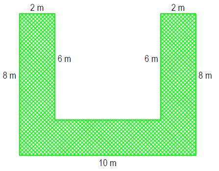 Finding the Perimeter of a Composite Shape Made of Rectangles when a ...