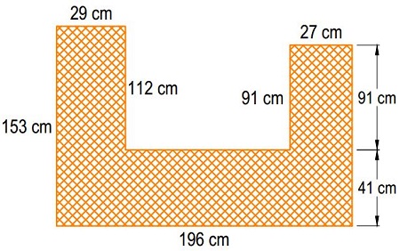 Finding the Perimeter of a Composite Shape Made of Rectangles when a ...
