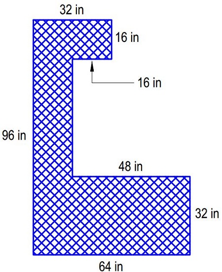 Finding the Perimeter of a Composite Shape Made of Rectangles when a ...