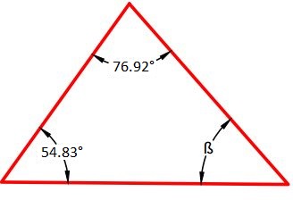 Finding the Interior Angles of a Triangle Practice | Geometry Practice ...