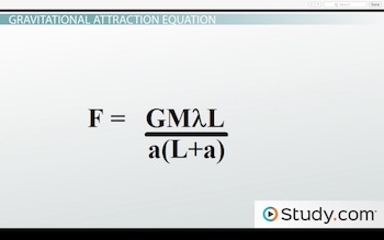 Gravitational Attraction of Extended Bodies - Lesson | Study.com