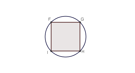 Inscribing a Square in a Circle Practice | Geometry Practice Problems ...