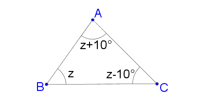 Writing an Equation to Find Angle Measures of a Triangle Given Angles ...
