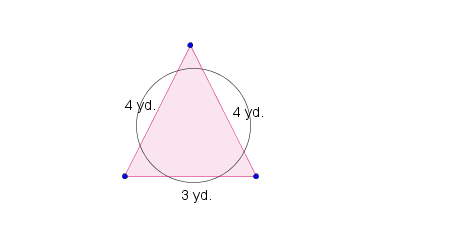 Inscribing a Circle in a Triangle Practice | Geometry Practice Problems ...