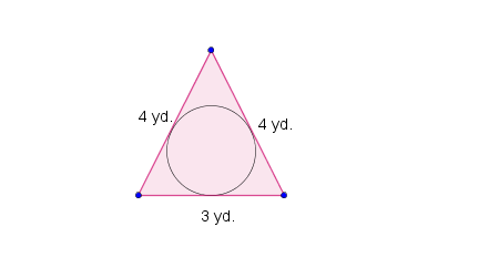 Inscribing a Circle in a Triangle Practice | Geometry Practice Problems ...