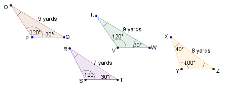 Classifying Congruent Triangles Practice | Geometry Practice Problems ...