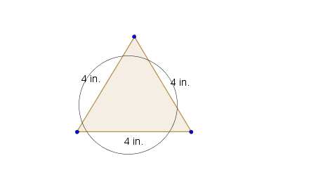Inscribing a Circle in a Triangle Practice | Geometry Practice Problems ...