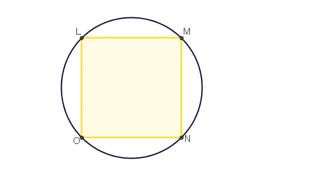 Inscribing a Square in a Circle Practice | Geometry Practice Problems ...