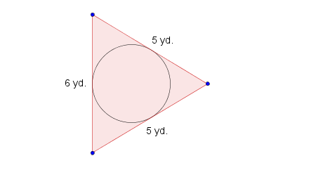 Inscribing a Circle in a Triangle Practice | Geometry Practice Problems ...