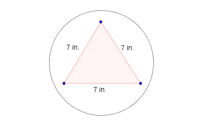 Constructing a Circle Circumscribed About a Triangle Practice ...