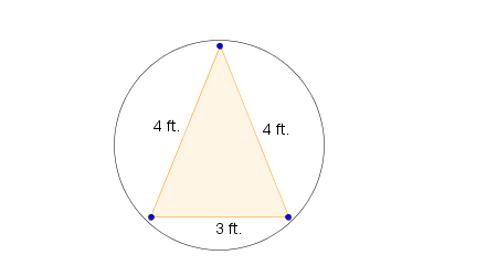 Constructing a Circle Circumscribed About a Triangle Practice ...